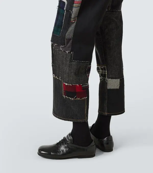 Junya Watanabe X Levi's® Patchwork Wide-leg Jeans