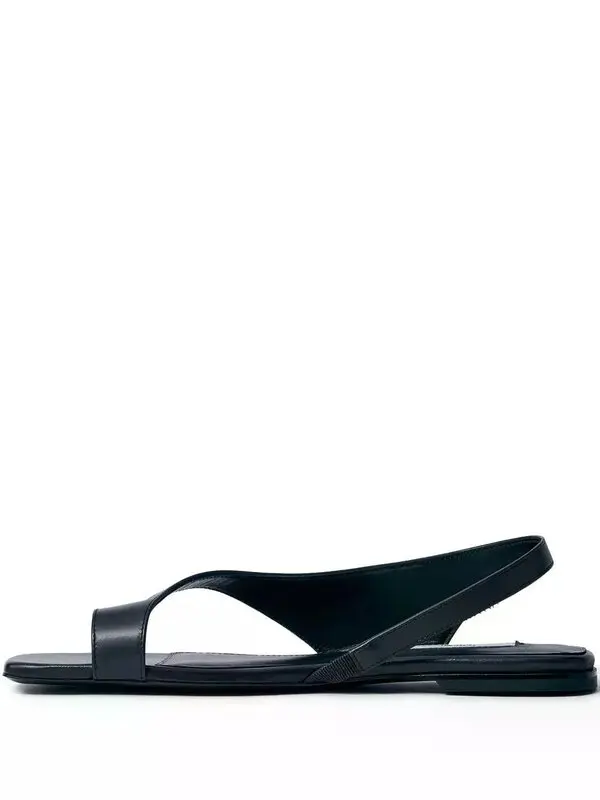 TOTEME Leather Slingback Sandals