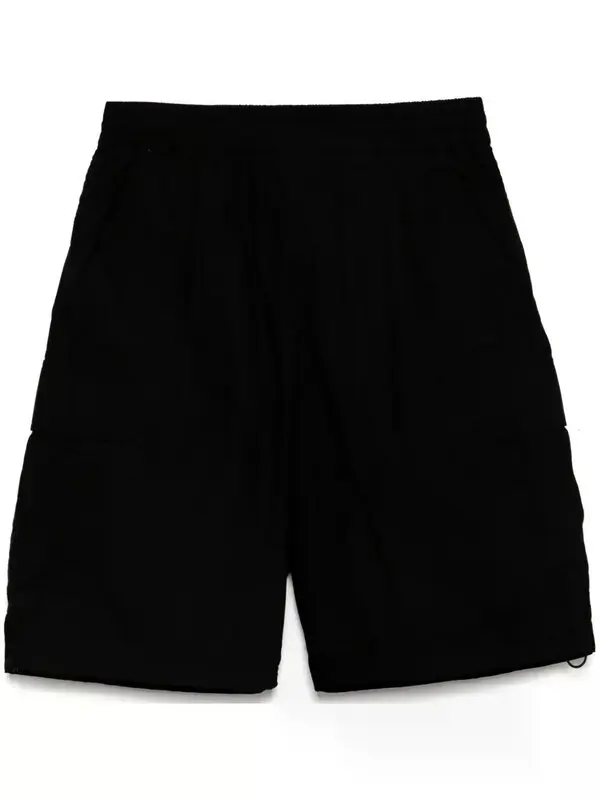 CHOCOOLATE Drawstring Cargo Shorts - Black