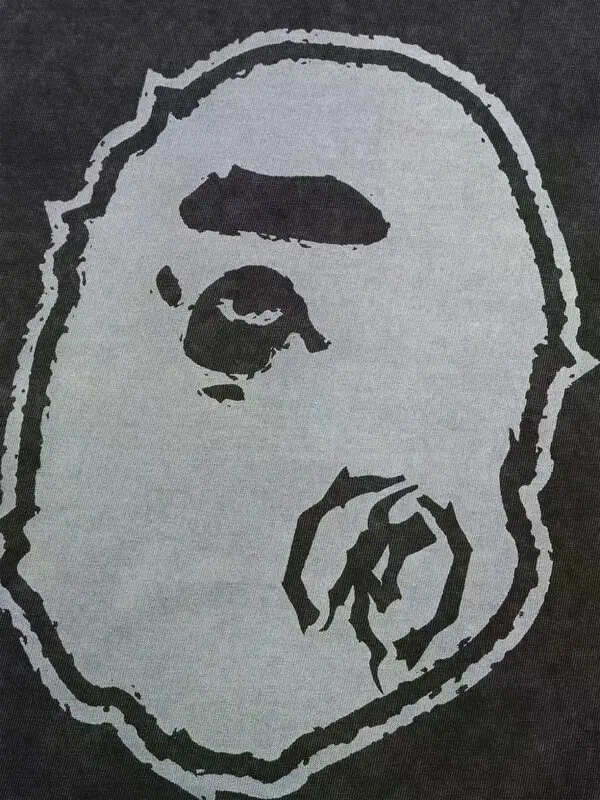 A BATHING APE Head Cotton T-shirt - Black