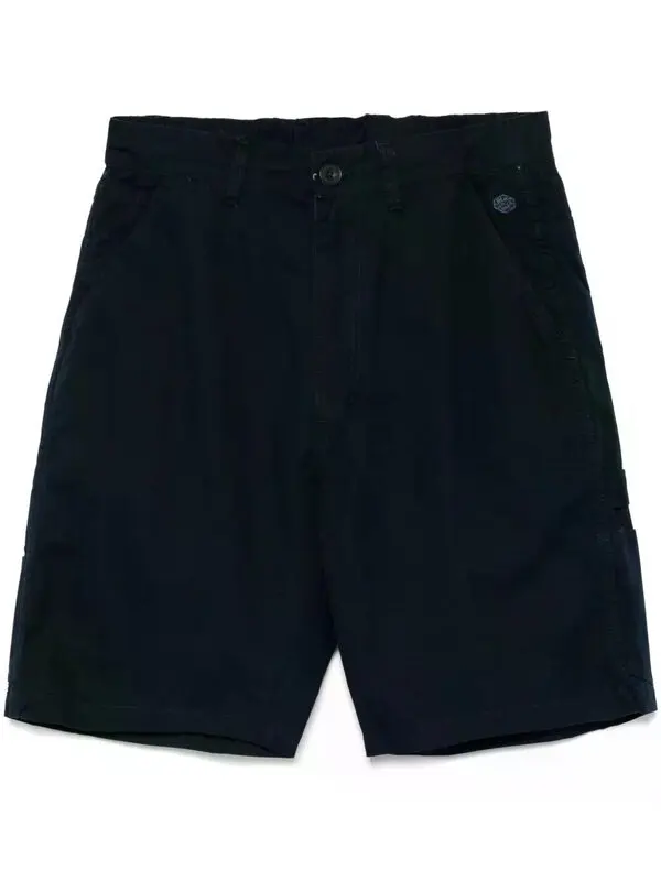 CHOCOOLATE Drawstring Bermuda Shorts - Blue