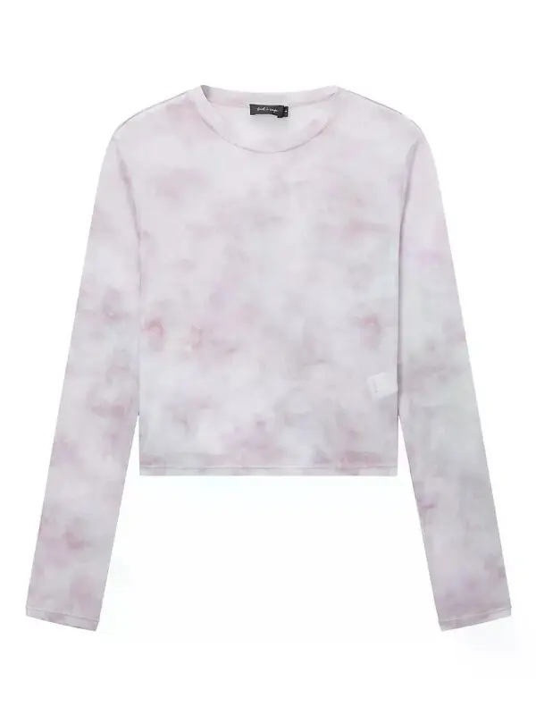 TOUT A COUP Tie-dye Cropped Top
