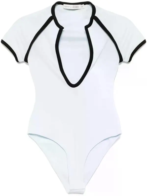 Christopher Esber Concave Bodysuit - Blue