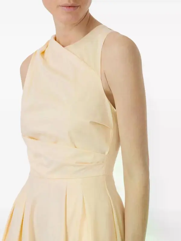 Elisabetta Franchi Draped Midi Dress