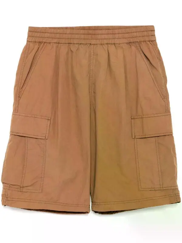 CHOCOOLATE Drawstring Cargo Shorts - Brown
