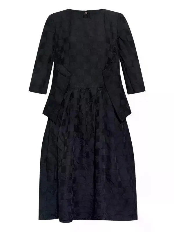 Comme Des Garçons Check Pattern Dress