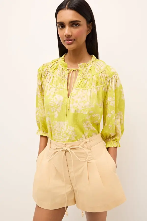 MARIE OLIVER Finley Top - Honeysuckle