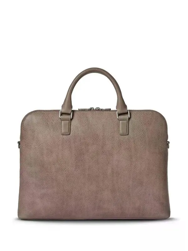 Shinola Leather Briefcase - Brown