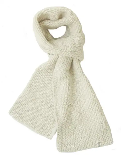 NIRVANNA DESIGNS Roam Scarf - White