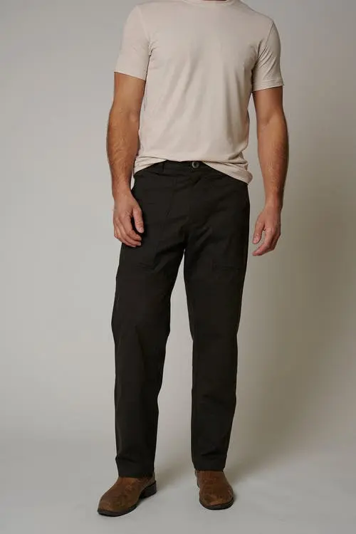 LEISURE LAB Cotton Ripstop Pants - Moonshine