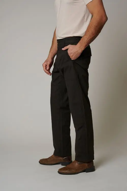 LEISURE LAB Cotton Ripstop Pants - Moonshine