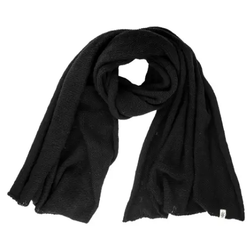 NIRVANNA DESIGNS Hand Loom Air Wrap Scarf - Black