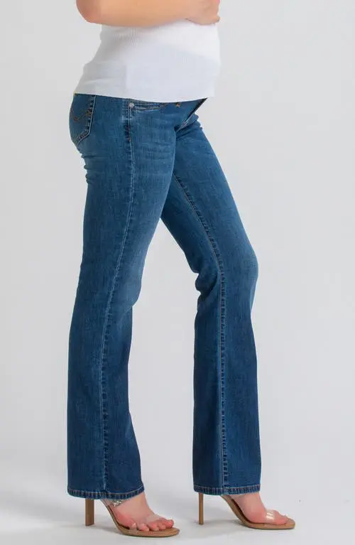 PIETRO BRUNELLI Over The Bump Slim Bootcut Maternity Jeans