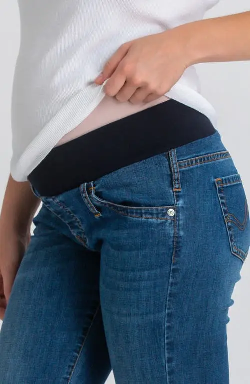 PIETRO BRUNELLI Over The Bump Slim Bootcut Maternity Jeans