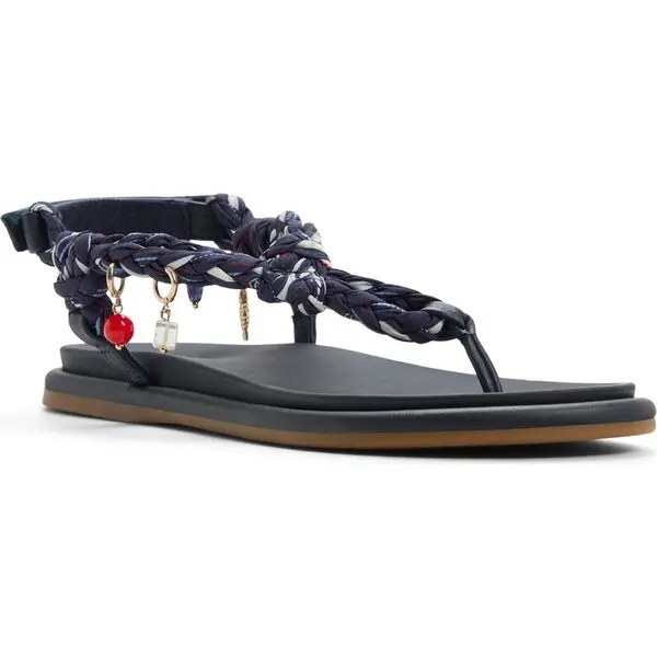 Sperry Isla T-bar Slingback Sandal - Navy