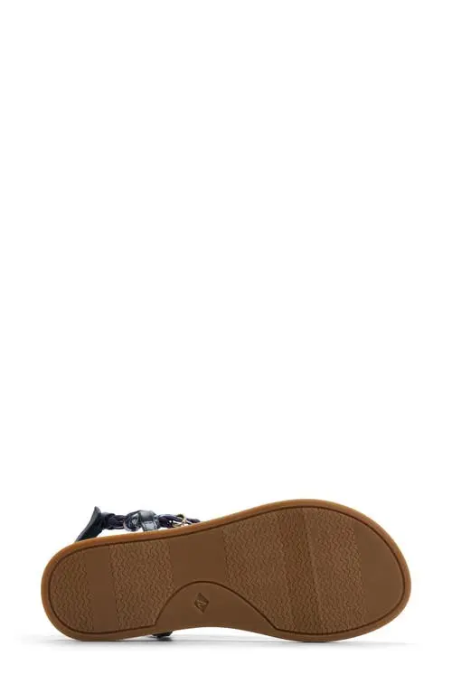 Sperry Isla T-bar Slingback Sandal - Navy