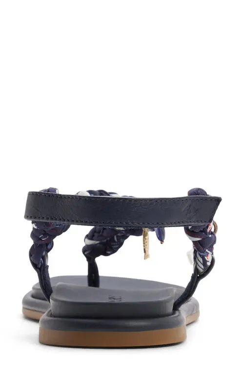 Sperry Isla T-bar Slingback Sandal - Navy