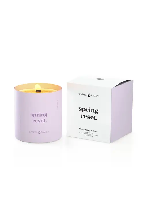 SPOKEN FLAMES Spring Reset Candle