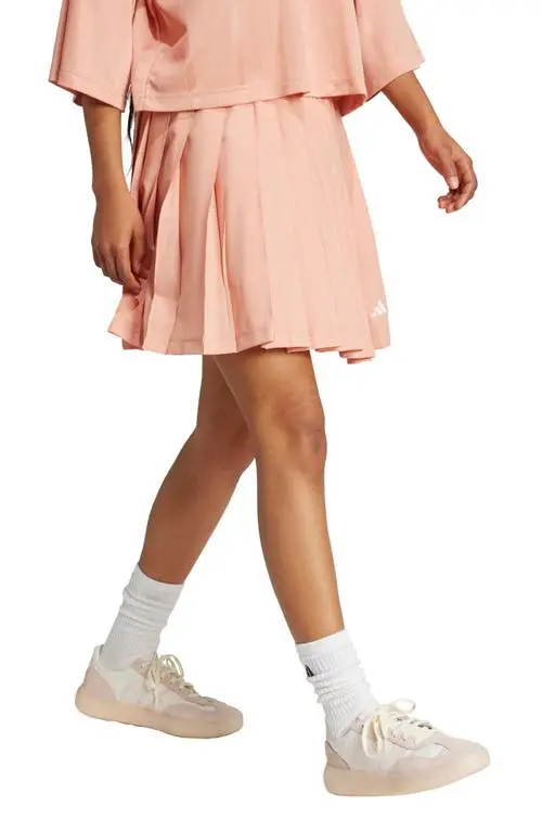 Adidas Tiro Pleated Mini Skirt - Ambient Blush