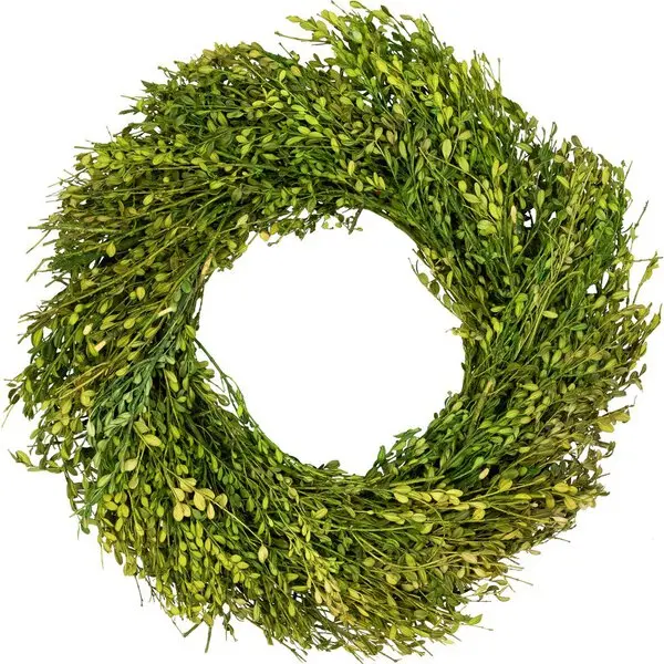 NORTHLIGHT Foliage Artificial Spring Wreath20'unlit - Green