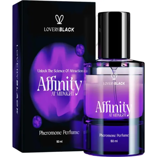LOVERY Affinity At Midnight Pheromone Perfume - Clear /dark Purple