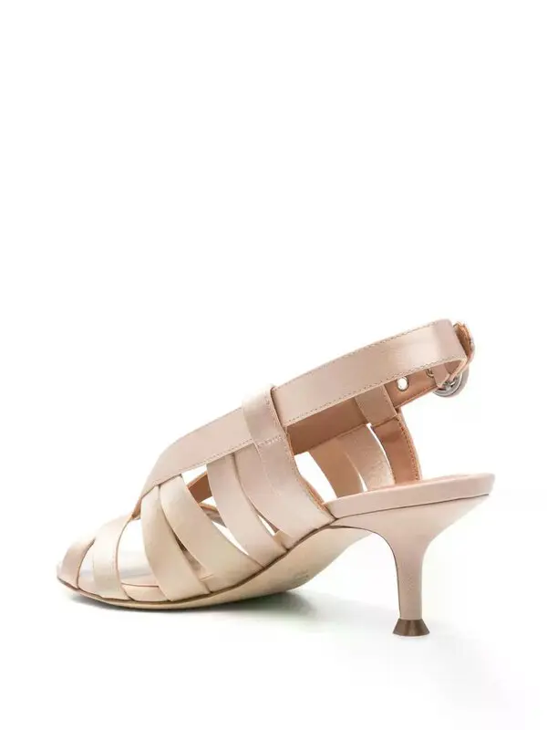 LELLA BALDI 60mm Satin Sandals