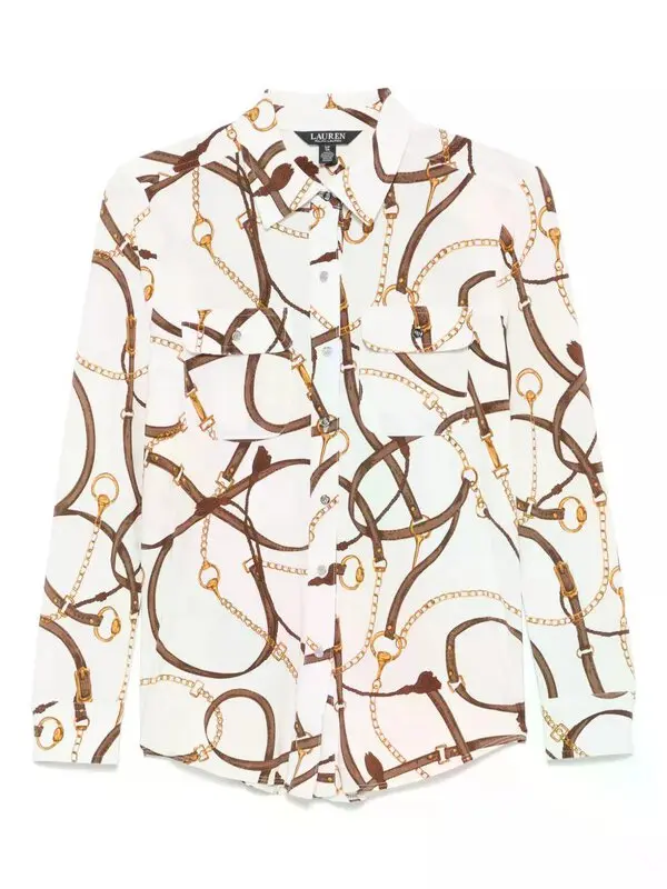 Ralph Lauren Graphic-print Shirt - Neutrals