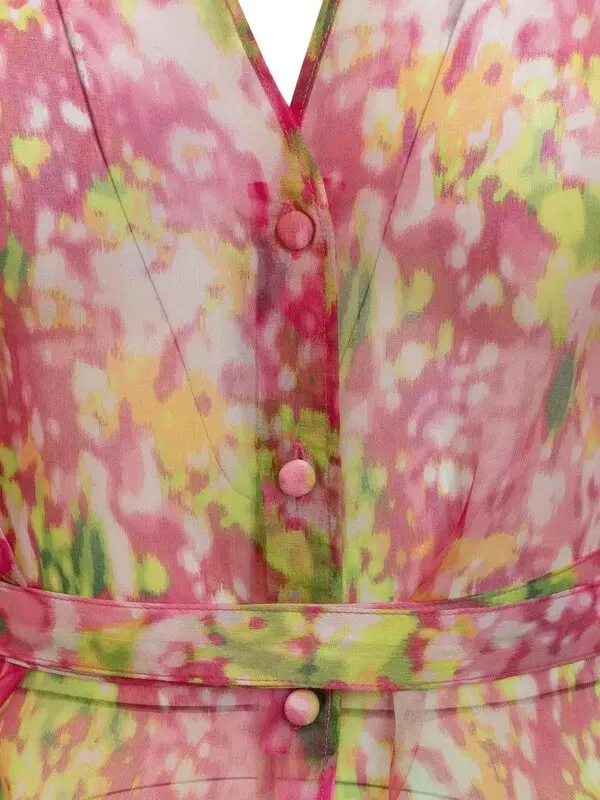 DEL CORE Floral-print Blouse