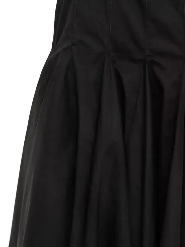 Jacquemus The Agave Ruched Midi Skirt
