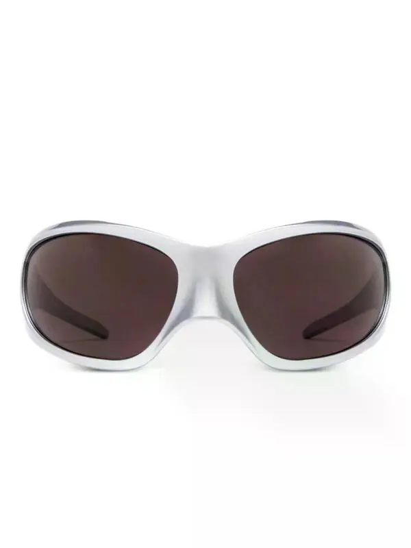 Balenciaga Skin Xxl Cat-eye Sunglasses - Grey