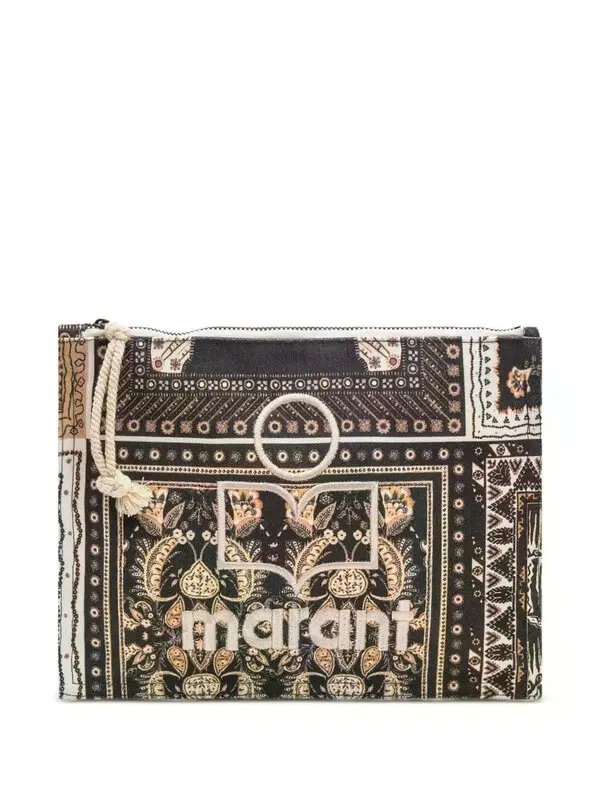 Isabel Marant Netia Clutch - Black