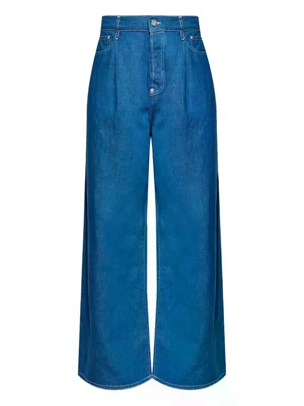 Kenzo Pleat-detailed Jeans