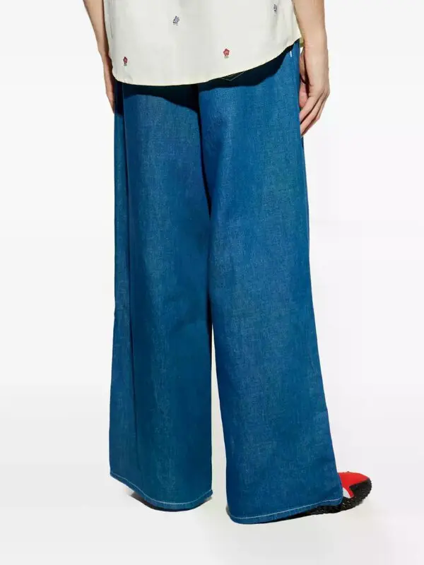Kenzo Pleat-detailed Jeans