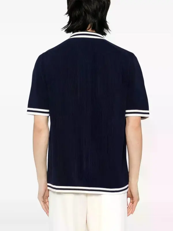 Kiton Logo-patch Shirt