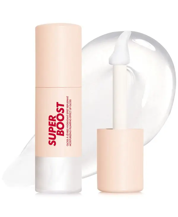 MAKE UP FOR EVER Super Boost Moisturizing Plumping Effect Lip Gloss - 01 - Crystal - Clear