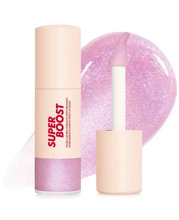 MAKE UP FOR EVER Super Boost Moisturizing Plumping Effect Lip Gloss - 03 - Festival Lilac - Holographic Violet