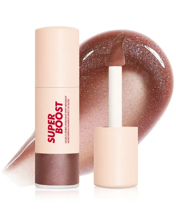 MAKE UP FOR EVER Super Boost Moisturizing Plumping Effect Lip Gloss - 07 - Limitless Brown - Chocolate With Co