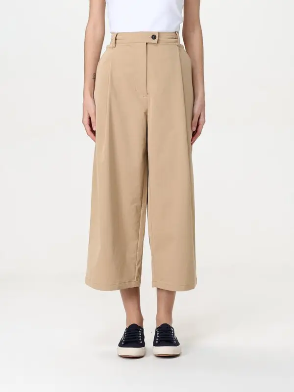 SAVE THE DUCK Wide Leg Trousers - Beige