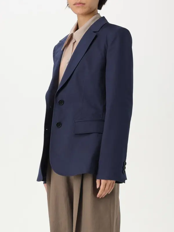 Alberta Ferretti Single-breasted Jacket - Blue