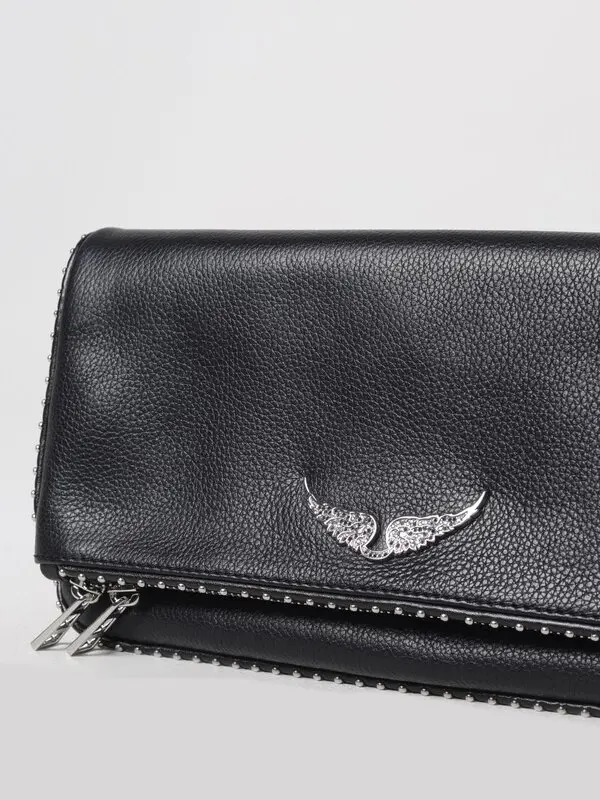 Zadig&Voltaire Embellished Clutch - Black