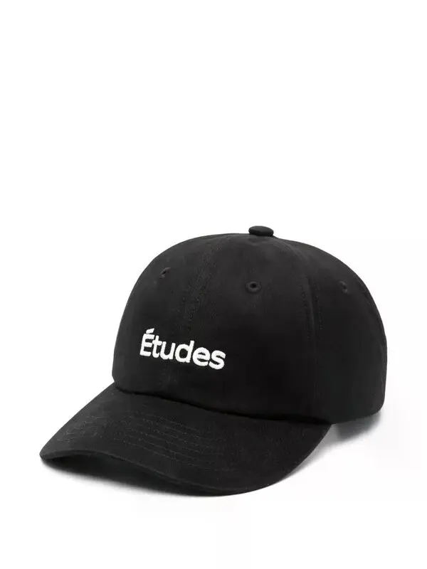 ÉTUDES STUDIO Logo-embroidered Cap - Black