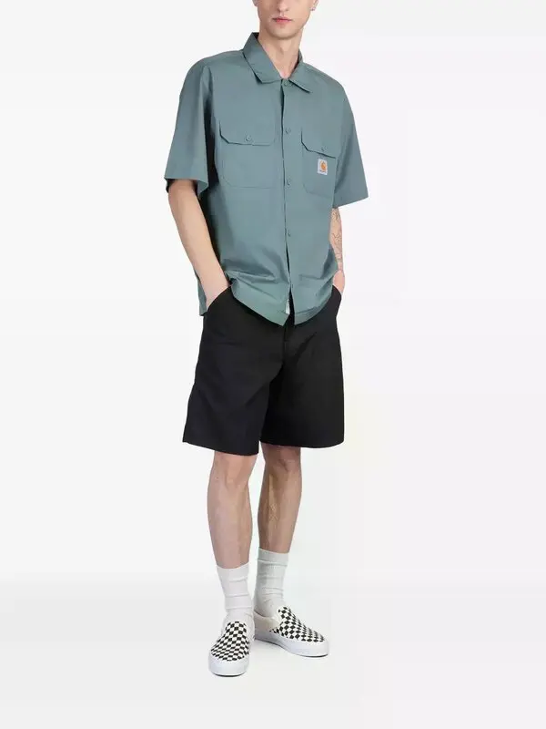 Carhartt Work In Progress Cotton Shorts - Black
