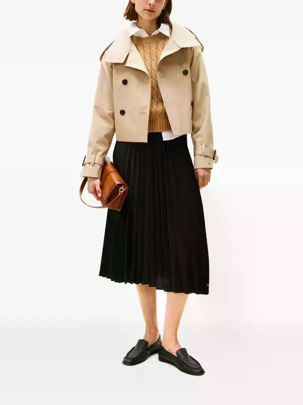 Tommy Hilfiger Pleated Midi Skirt