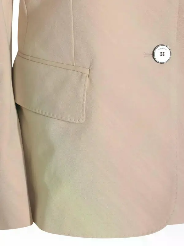 Montedoro Single-breasted Blazer - Neutrals