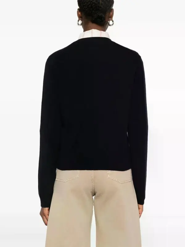 TOTEME Cashmere V-neck Sweater - Blue