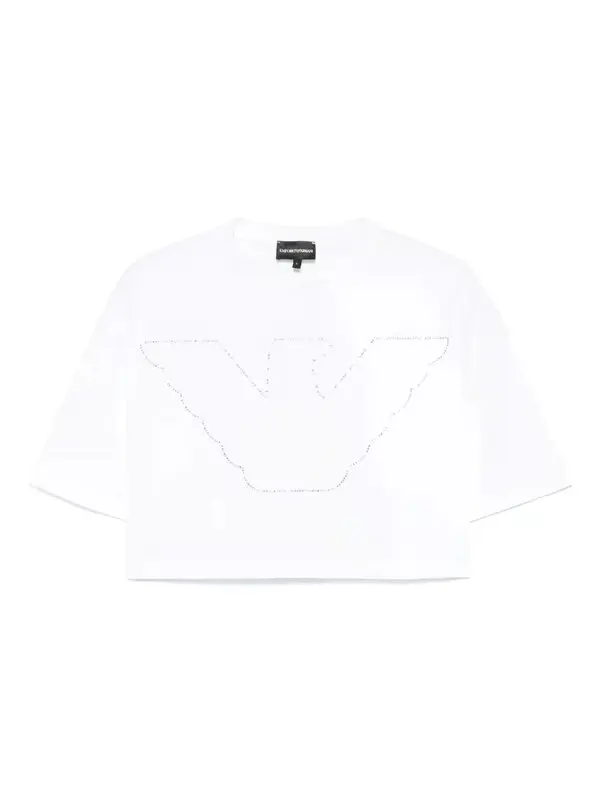Emporio Armani Logo-embellished T-shirt - White