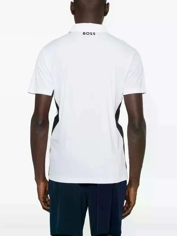 BOSS Paddytech Pro Polo Shirt - White
