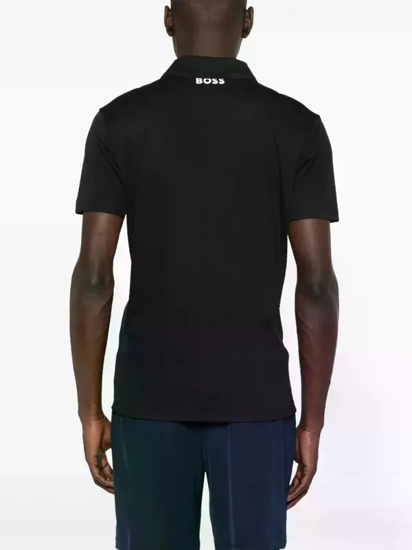BOSS Paddytech Pro Polo Shirt - Black