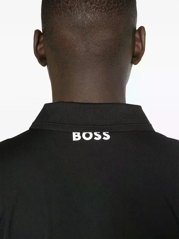 BOSS Paddytech Pro Polo Shirt - Black