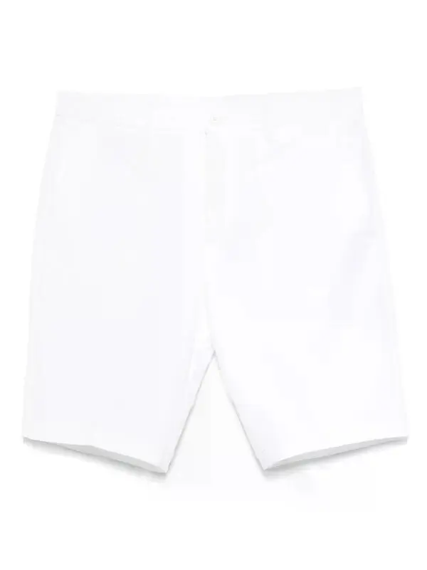 BOSS Water-repellent Chino Shorts - White
